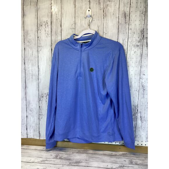MASTERS 1934 | Sweaters | Masters 934 14 Zip Mens L Blue Pullover ...